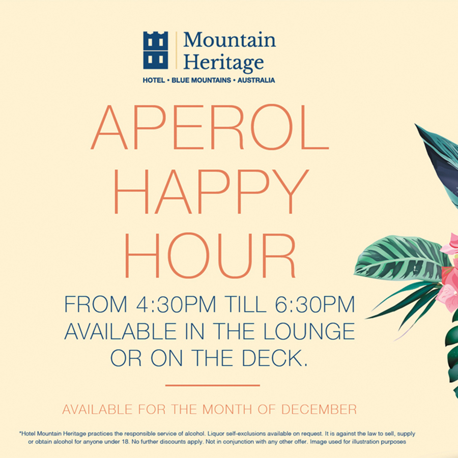 Aperol Happy Hour - Hotel Mountain Heritage